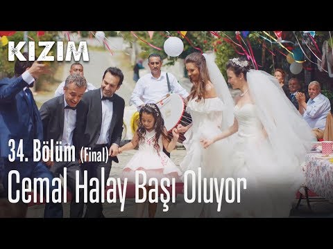 Cemal halay başı oluyor - Kızım 34. Bölüm (Final)