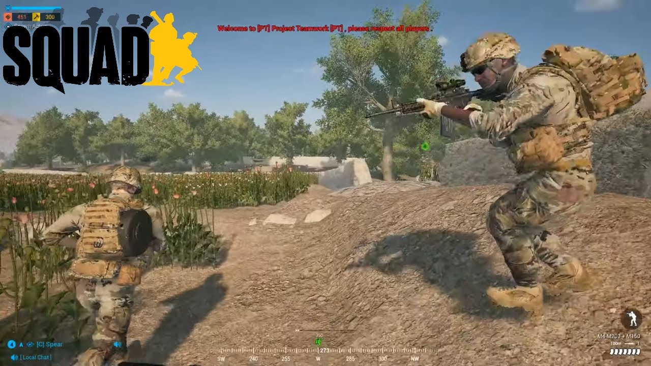 Squad Gameplay | US Army Grenadier vs Russian Forces In Suburban ...