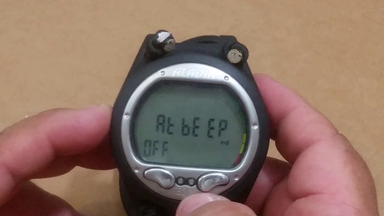 Computadora de Buceo Scubapro Aladin Tec 2G - YouTube