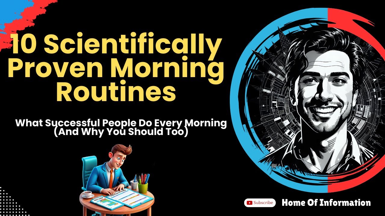 10 Scientifically Proven Morning Routines - YouTube