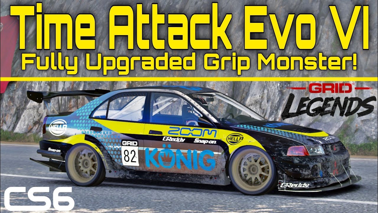 Fully Upgraded Evo VI Time Attack Grip Monster! - Grid Legends Gameplay ...