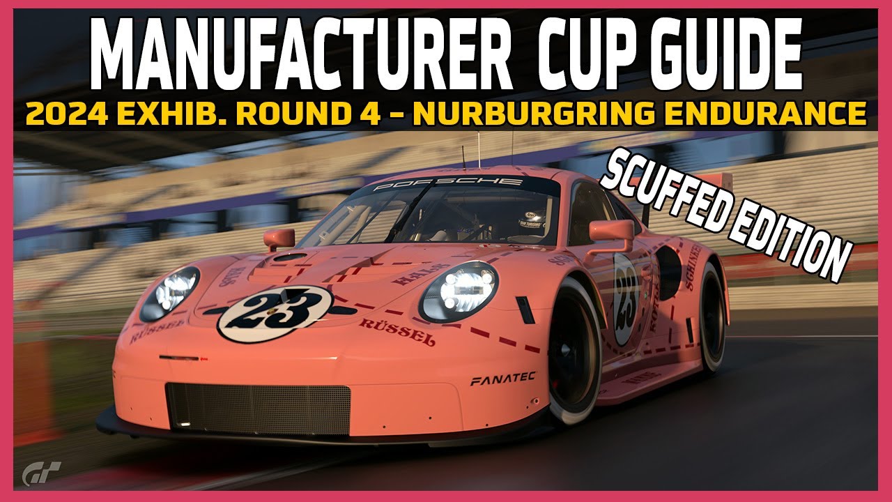 GT7 2024 Manufacturer Cup Exhibition R4 Guide - Nurburgring Endurance ...