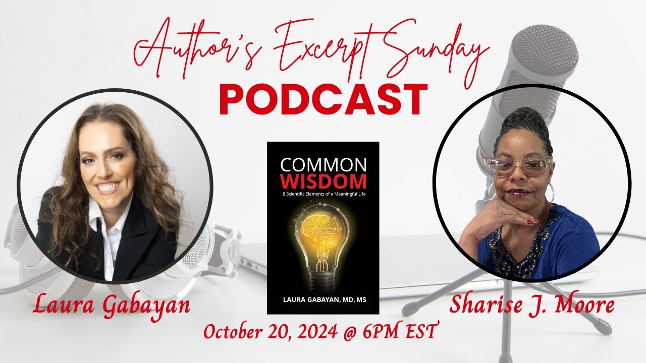 Author's Excerpt Sunday Podcast - Special Guest - Laura Gabayan - YouTube
