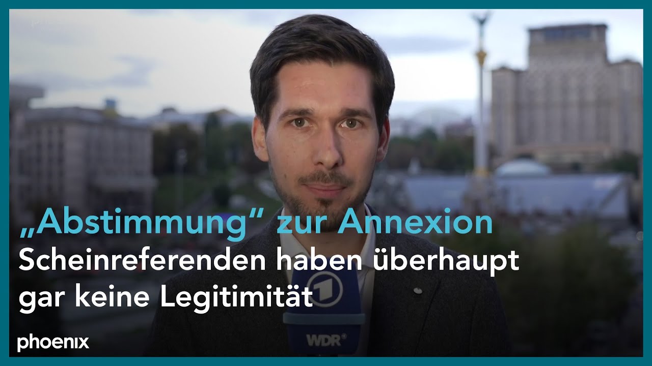 Vassili Golod aus Kiew: Einschätzung zu Scheinreferenden Russlands in ...