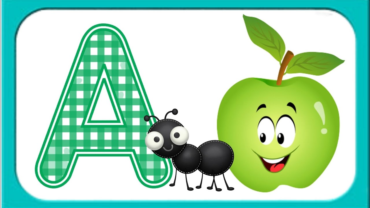 ABC Phonics Song | Phonics Song With Two Words | A For Apple,A For Ant ...