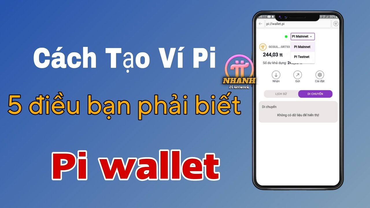 Cách Tạo Ví Pi | Nhưng Lưu Ý Quan Trọng Mà Bất Buộc Phải Biết Về Ví Pi ...