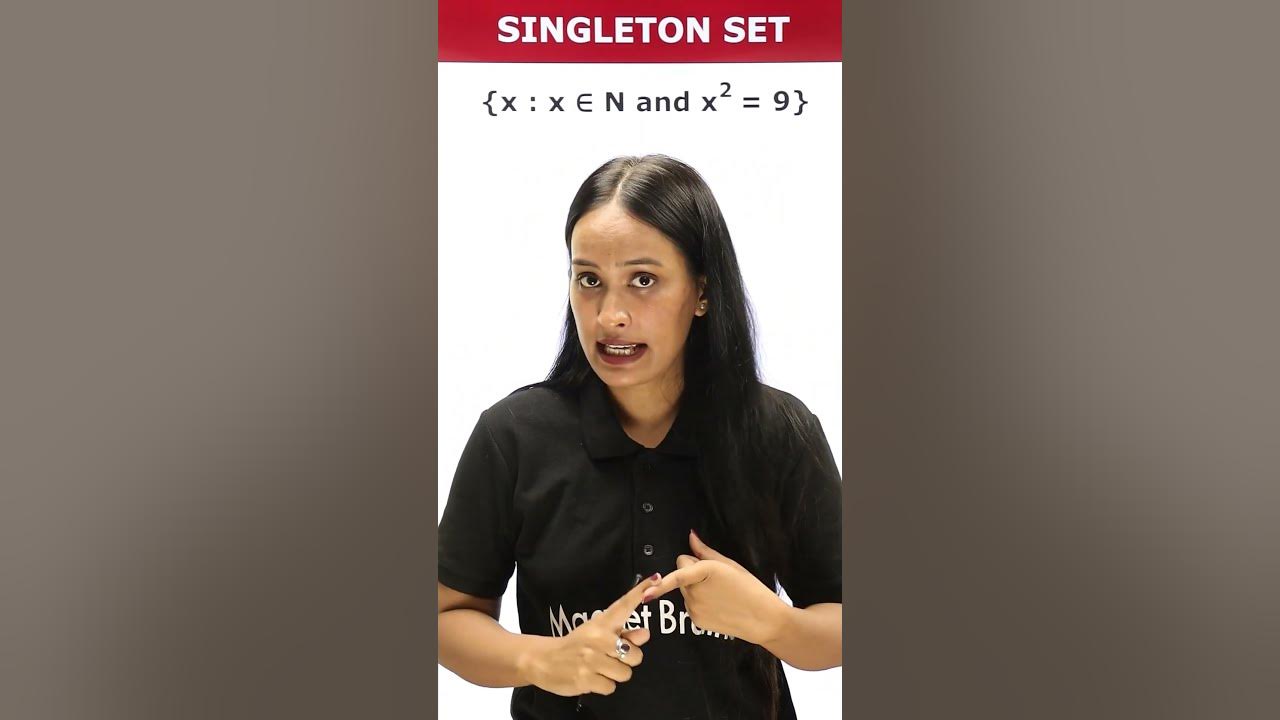 Singleton Set With Easy Example Shorts Magnetbrains Youtube