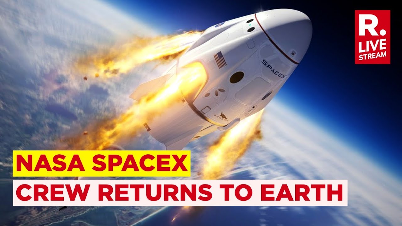 NASA’s SpaceX Crew-7 Re-entry and Splashdown - YouTube