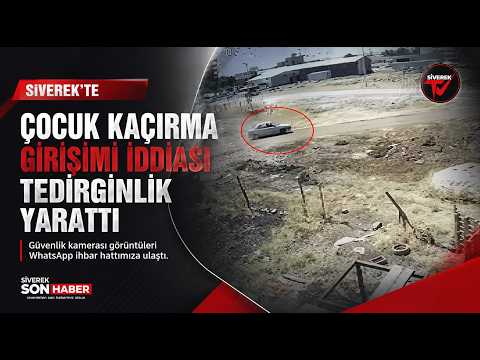 Çocuk kaçırma girişimi iddiası Siverek'te tedirginlik oluşturdu