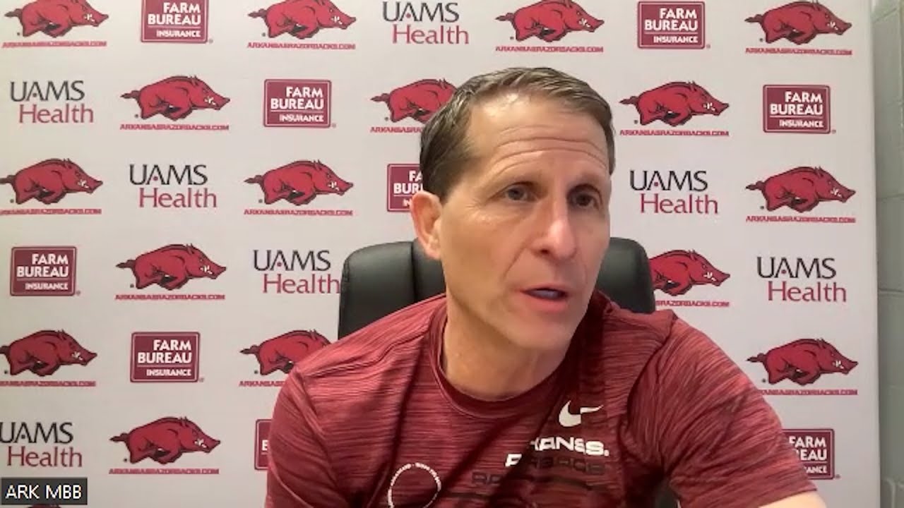 Eric Musselman and Tramon Mark recap 78-71 win over Texas A&M - YouTube