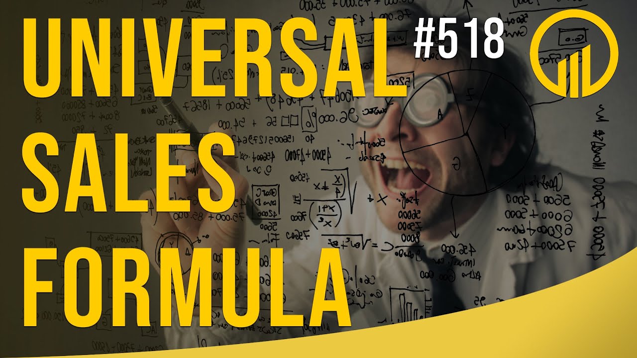Universal Sales Formula - Sales Influence Podcast - SIP 518 - YouTube