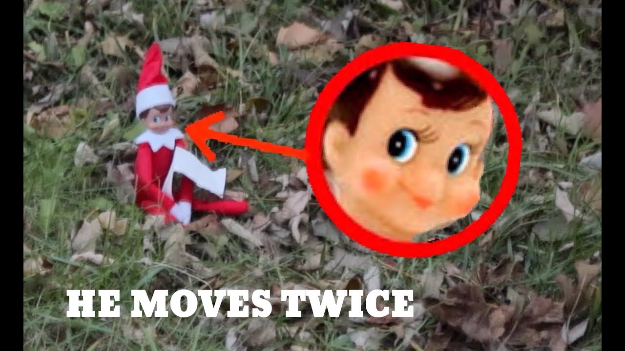 ELF ON THE SHELF DISAPPEARS ON CAMERA TWO TIMES! *It Left Something ...