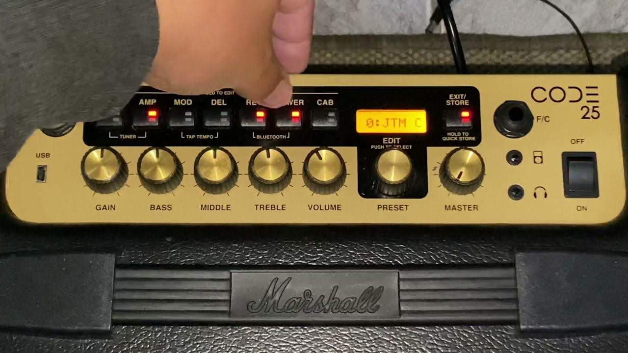 Marshall Code 25 [Review] - YouTube