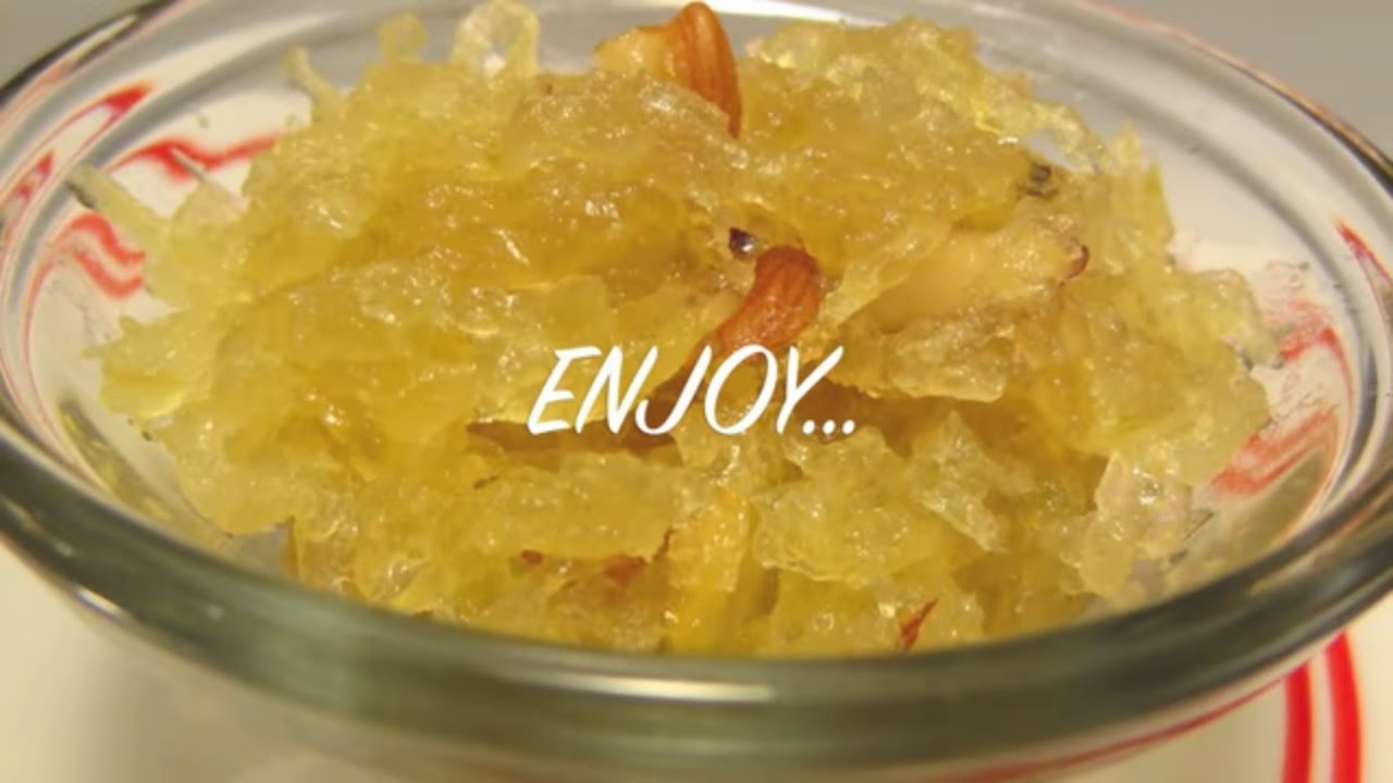 How to Make : Petha Ka Halwa Ash Gourd Recipe - YouTube