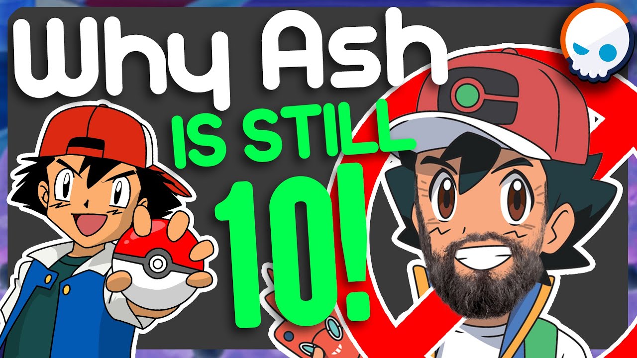 Why Doesn't Ash Age? | Pokemon Theory - Gnoggin - YouTube