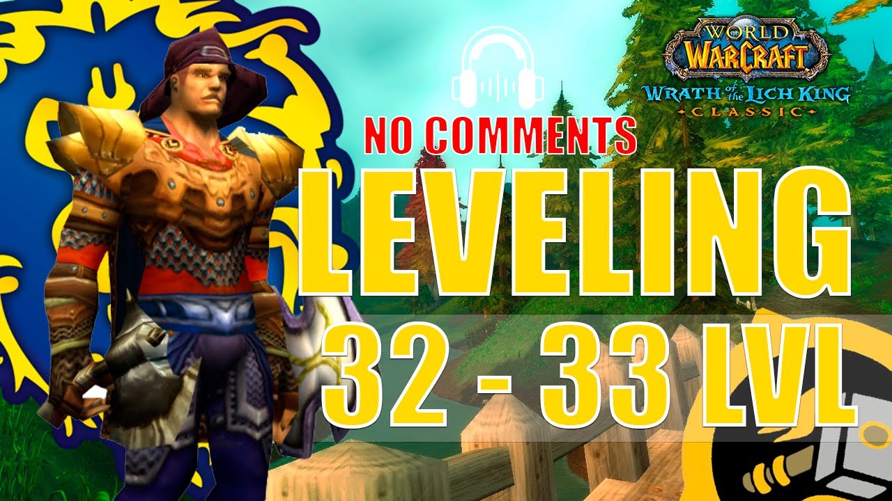 WOTLK Leveling Alliance Guide (Paladin) [32-33] One hour preparation WoW [4K,ASMR] - YouTube