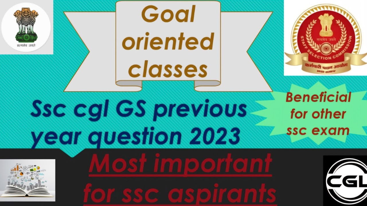 SSc CGL GS pyq asked in 17july 2023 । beneficial for other ssc exam ...