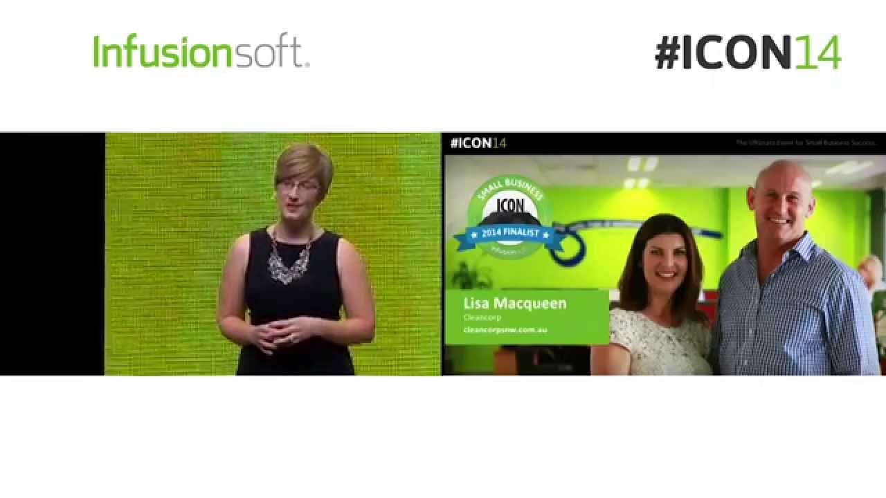 Lisa Macqueen and Cleancorp #ICON14 Winners - YouTube