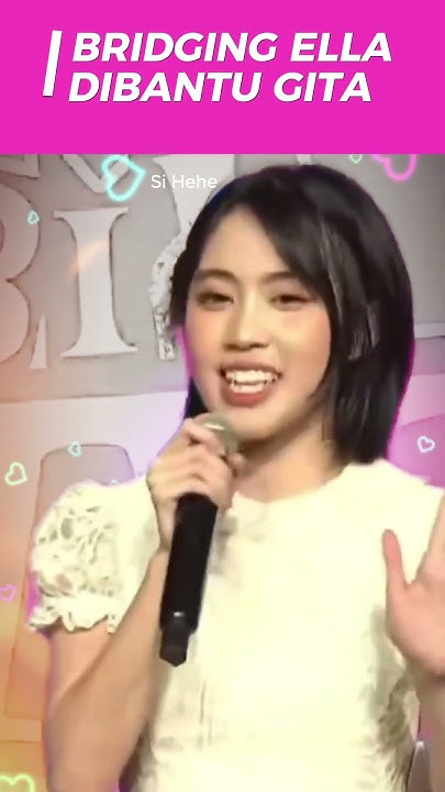 SAAT ELLA BLANK UNTUNG ADA GITA #freyajkt48 #gitajkt48 #ellajkt48 #jkt48 - YouTube