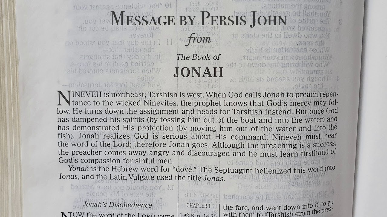 Word for the hour for the Church - Persis John - YouTube