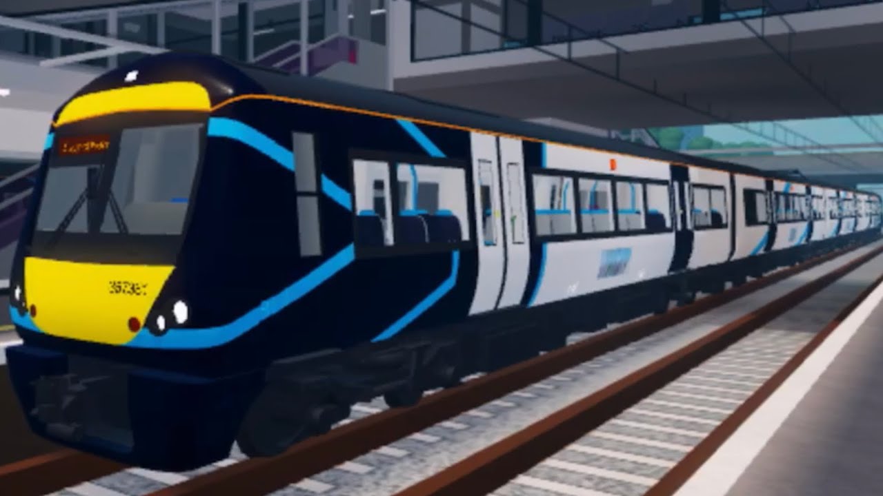 Stepford Connect class 357 departs Leighton Stepford Road. - YouTube