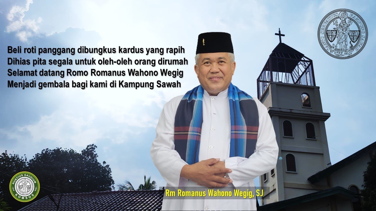 Penyambutan dan Perkenalan Romo Romanus Wahono Wegig, SJ di Gereja ...