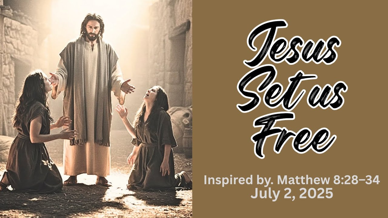 Jesus Set Us Free by. Matthew 8:28–34; July 2, 2025 - YouTube