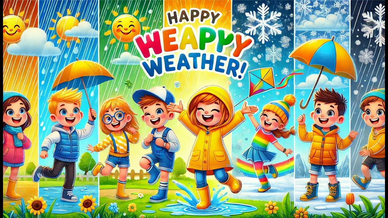 Happy Weathers A-Kids Song - YouTube