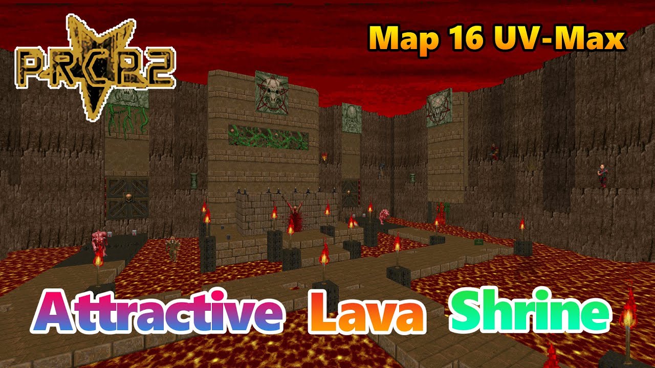 Plutonia Revisited Community Project 2 Map 16 "Ifrit's Lair" UV-Max ...