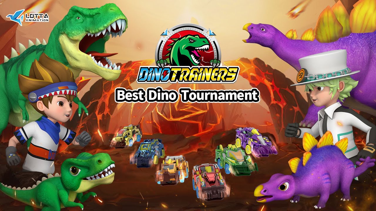 🌟 Dino Trainers Best Dino Tournament 🌟 Dinosaurs Battle | Jurassic ...