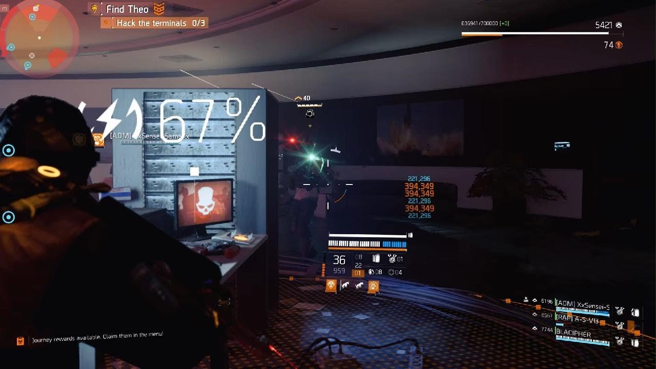 Tom Clancy's The Division 2 master difficulty group play - YouTube