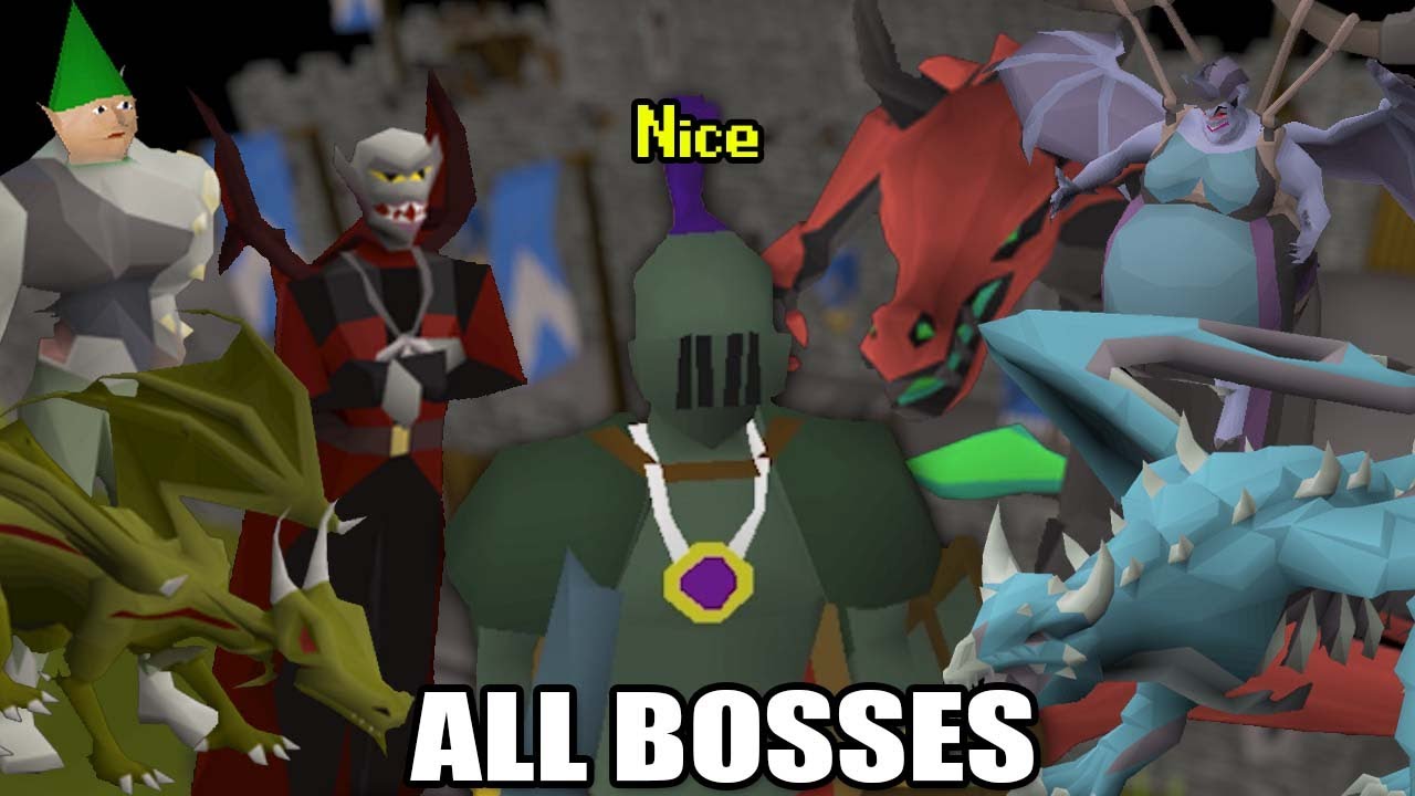 Old School Runescape - All Quest Bosses (With Cutscenes) HD 1080p60 PC ...
