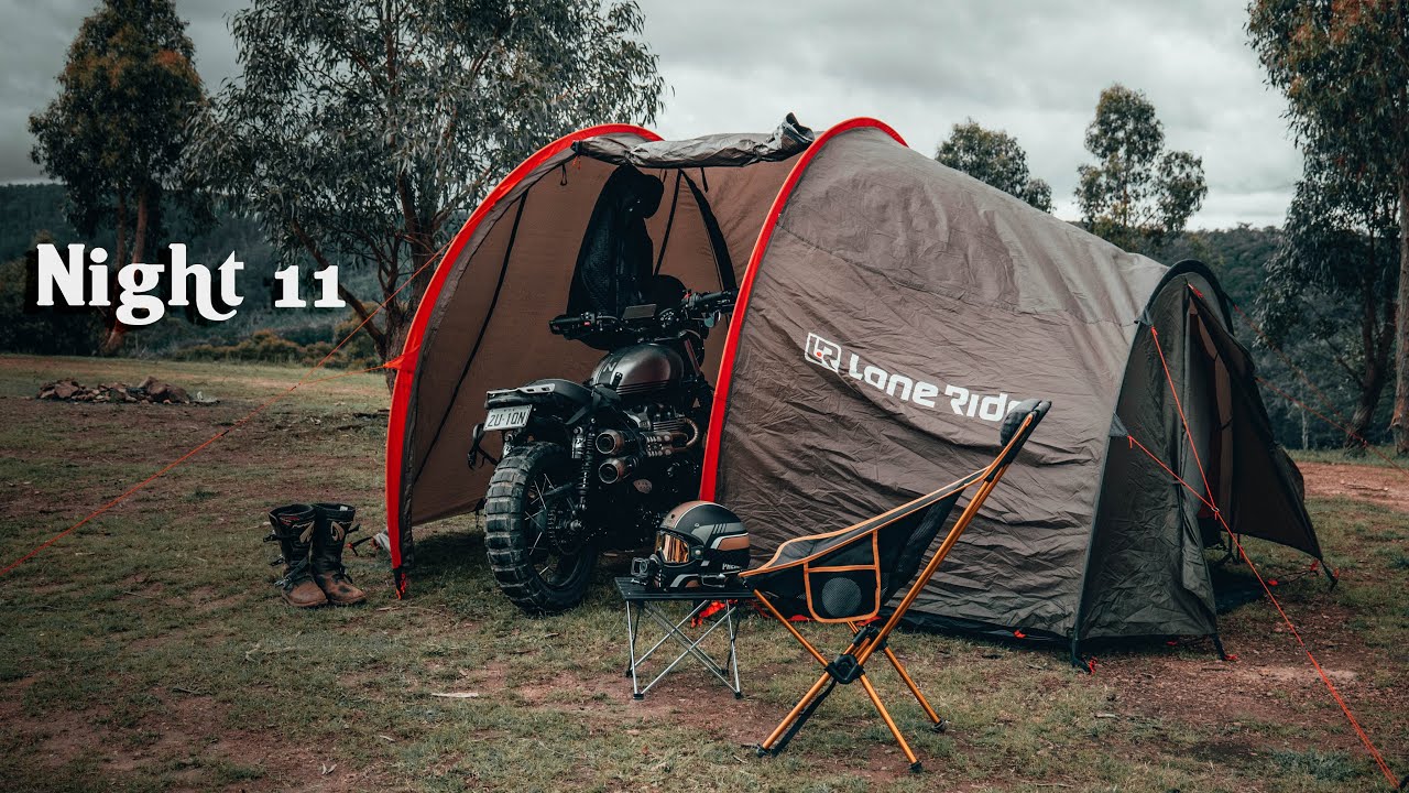 Nature Asmr Solo Camping From My Motorcycle Silent Vlog Youtube