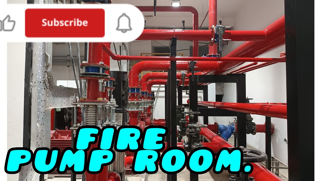 FIRE PUMP ROOM #firefighter #fireandsafety - YouTube