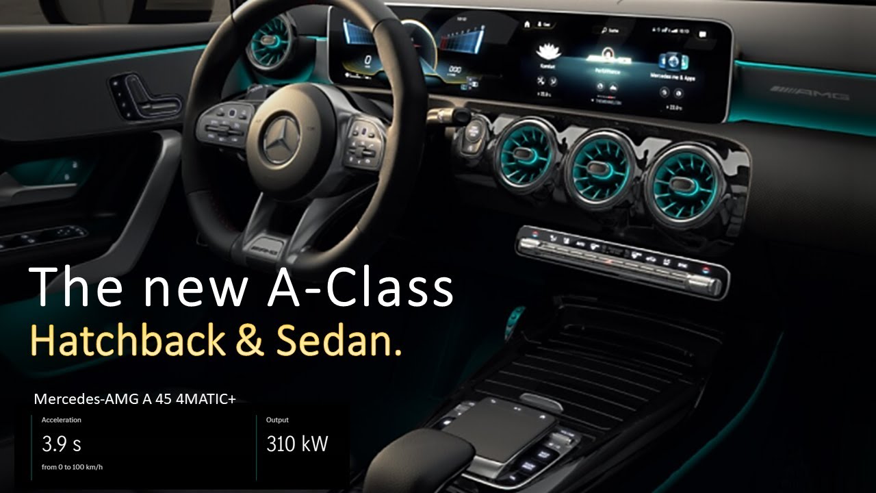 2021 Mercedes Benz A-class Hatchback & Sedan - Specifications ...