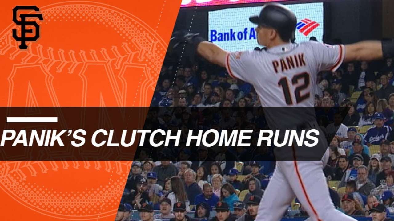 Joe Panik Delivers Back-To-Back HRs In 1-0 Victories - YouTube
