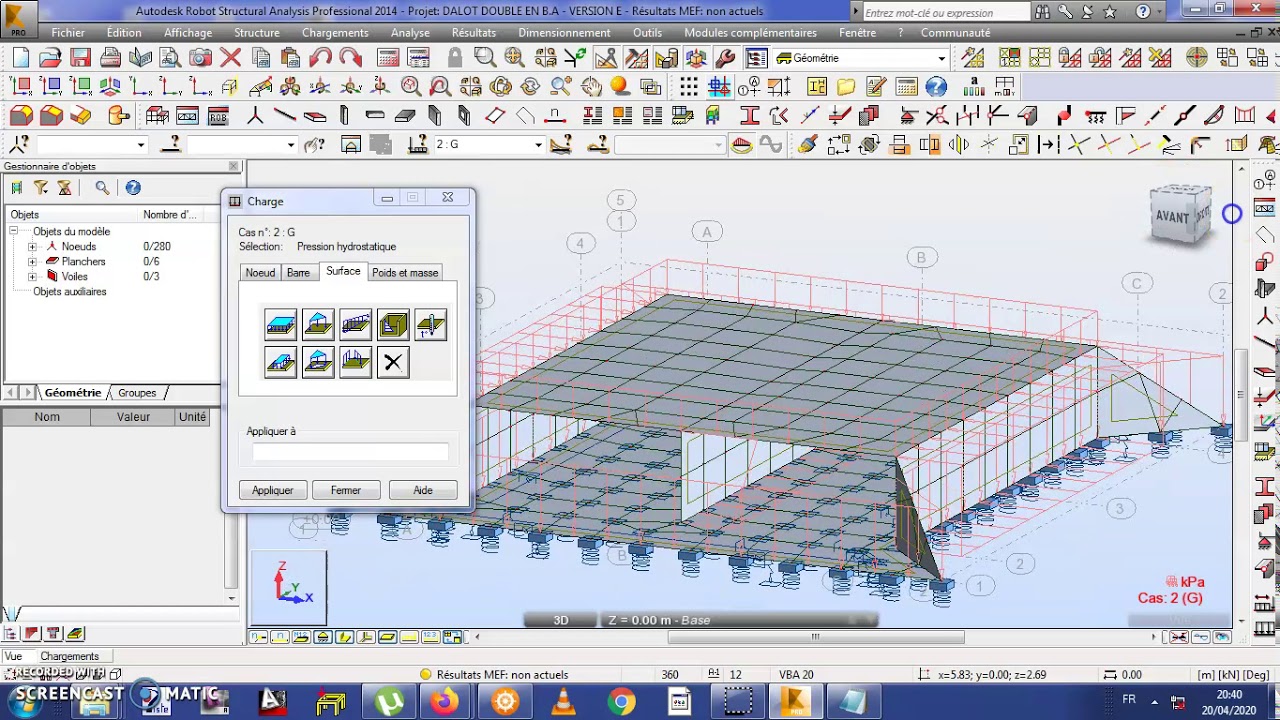 ETUDE D'UN DALOT DOUBLE - SUITE - YouTube