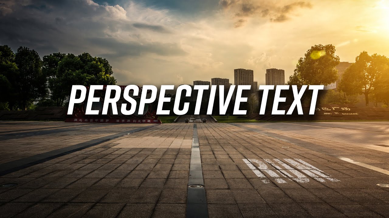 Perspective Text In Photoshop YouTube perspective-text-in-photoshop-youtube