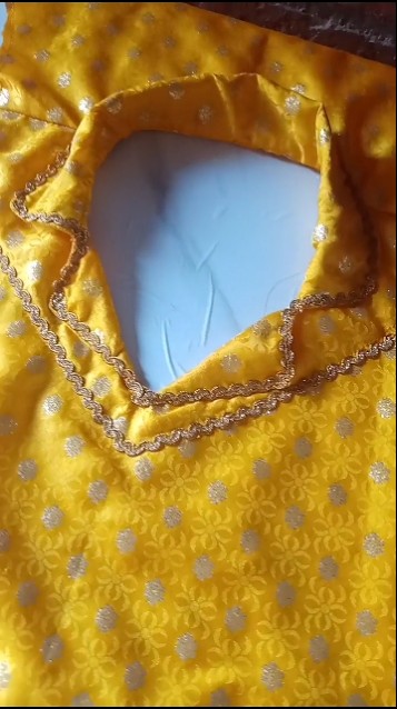 Frock Neck Design - Cutting and Stitching Techniques - YouTube