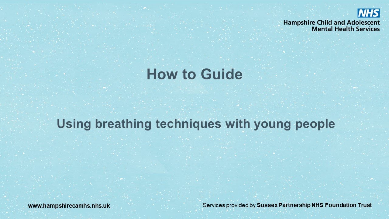 Breathing techniques - YouTube