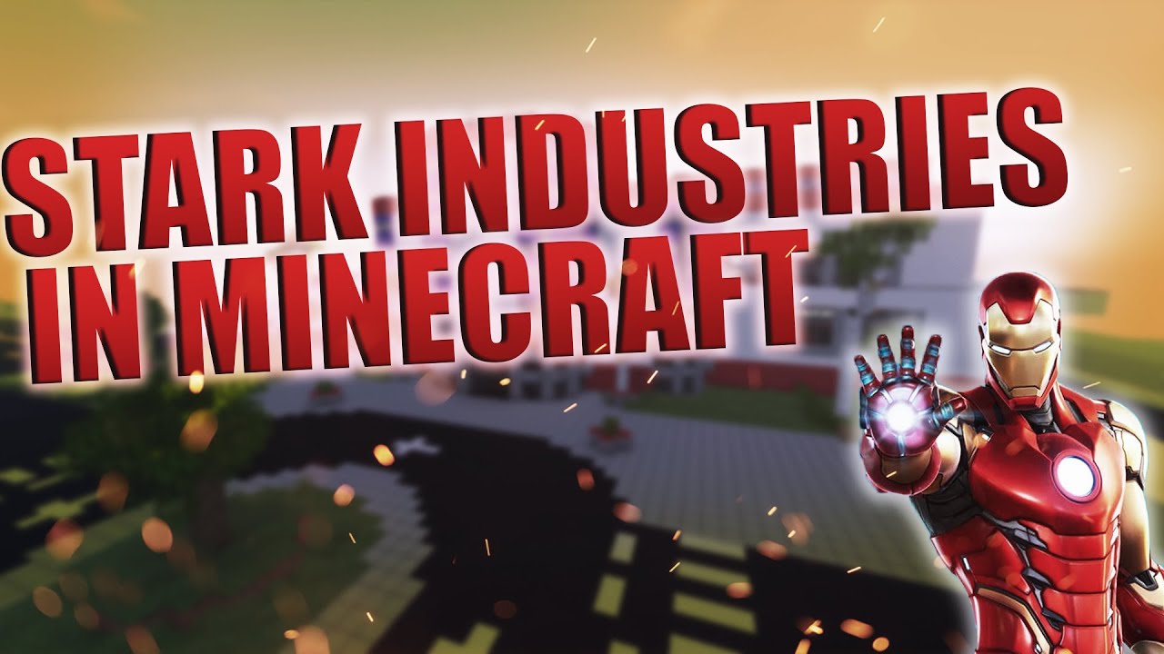 I BUILD THE STARK INDUSTRIES in MINECRAFT ! 😍 - YouTube