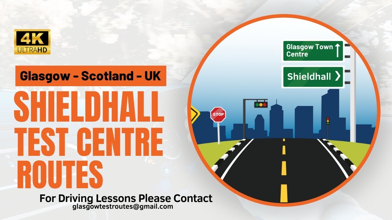 Glasgow Shieldhall Driving Test Routes | UK - Scotland - Glasgow ...