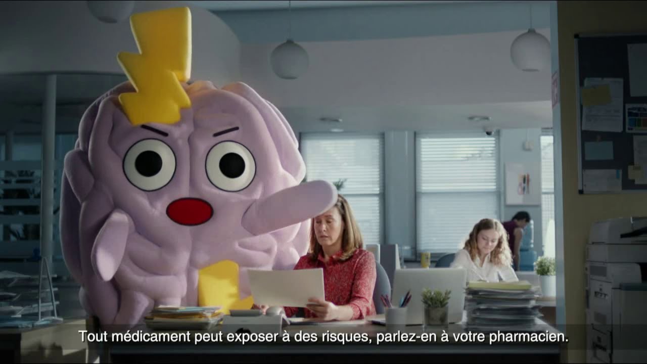 NurofenFlash 400 mg "pour vous soulager efficacement" - Publicité 0:20 ...