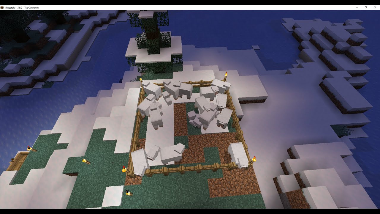 minecraft ciftlik kurduk!!!!!! - YouTube