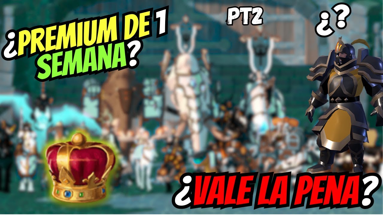Sacando provecho al premium de 1 semana para ser rentable pt2 / Albion ...