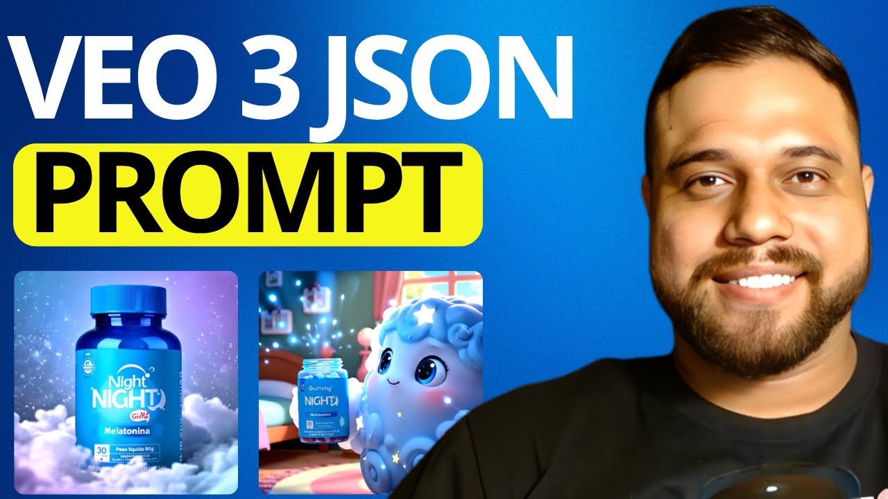 GUIA DEFINITIVO: Crie Comerciais De IA Com Prompts JSON do Google VEO 3 + PROMPT MESTRE GRÁTIS ...