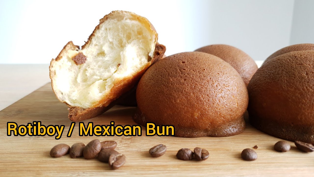 Rotiboy Bun | Mexican Bun | Coffee Bun | Coffee Bread - YouTube