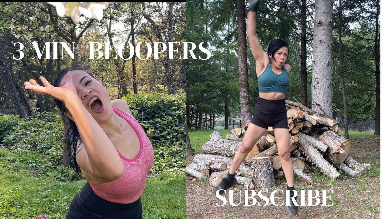 The BLOOPERS of Pro Fitness With Bing - YouTube
