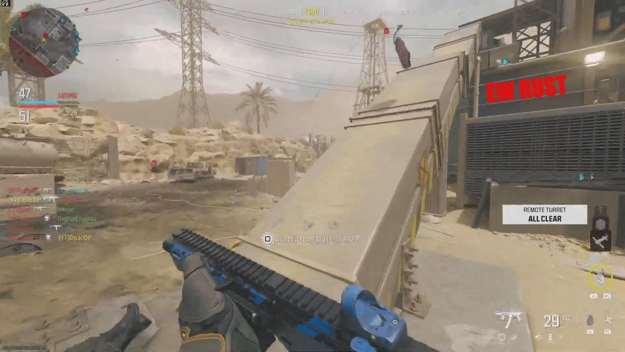 call of duty rust map gameplay - YouTube