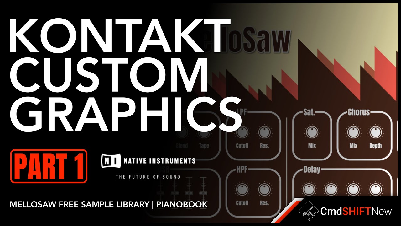 CREATE CUSTOM KONTAKT GRAPHICS (PART 1)… Knobs, Sliders and Switches ...